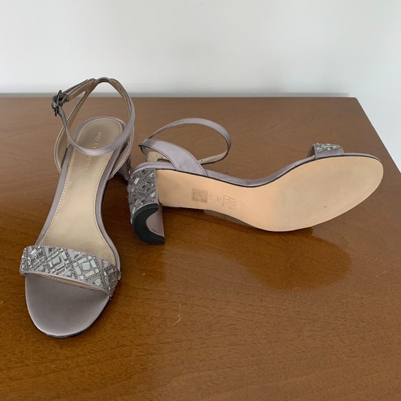 Pella Moda | Shoes | New Pella Moda Moira Pewter Dress Sandals | Poshmark